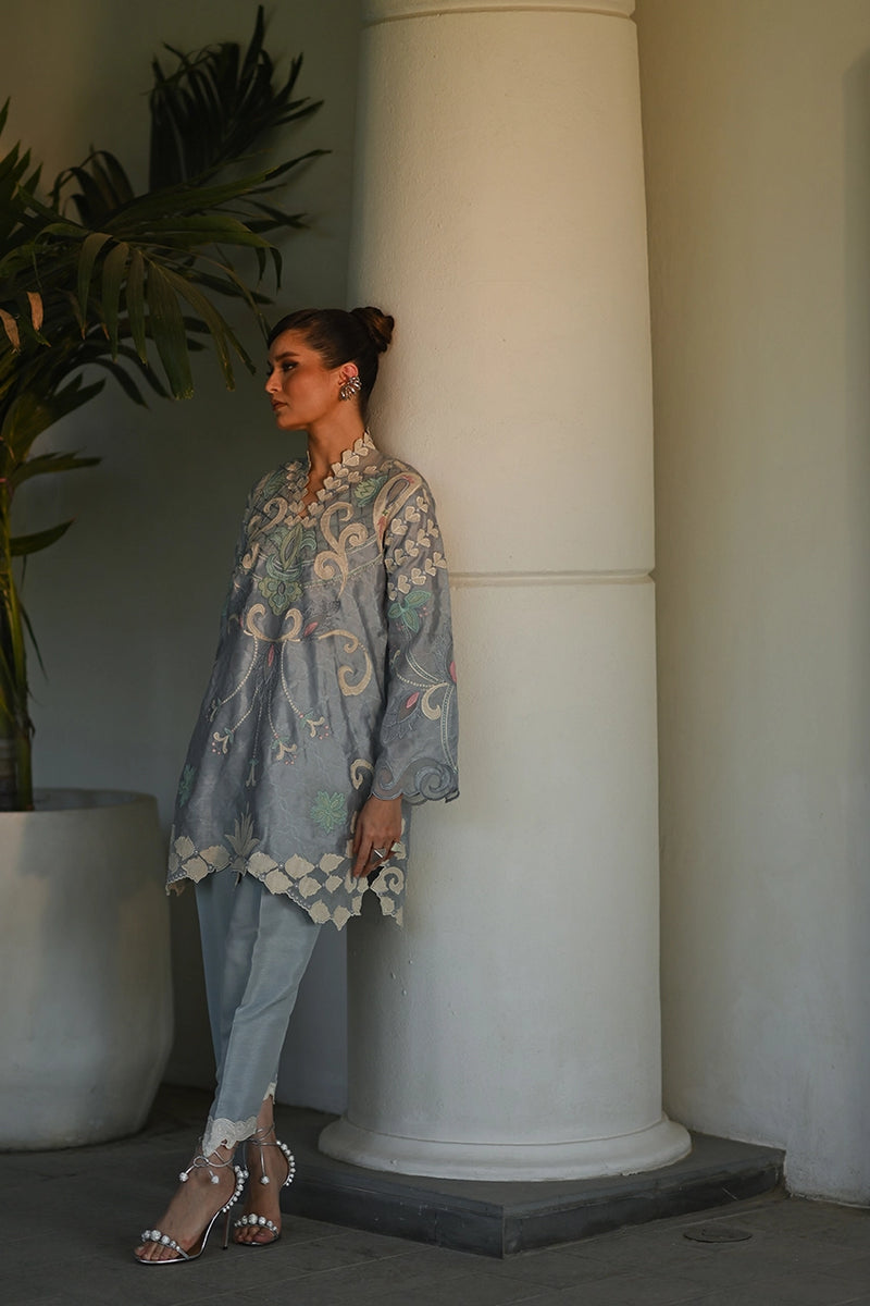 Grace Embroidered Set | Luxury Pret | Nadia Farooqui